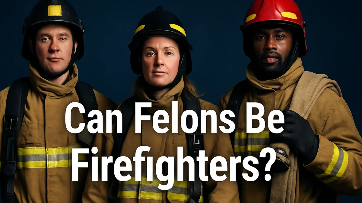 Can Felons Be Firefighters? - Felon Friendly