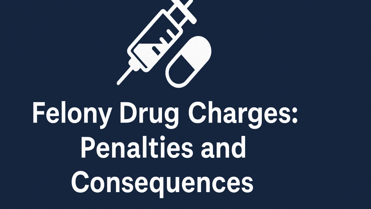 Felony Drug Charges: Penalties & Consequences - Felon Friendly