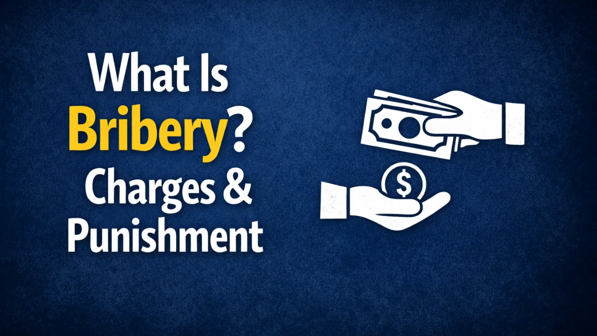 Bribery Definition : Federal Laws, Criminal Charges & Punishment ...